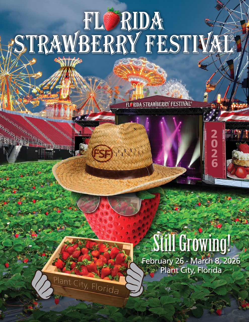 Florida Strawberry Festival announces theme for 2026 event - Florida ...
